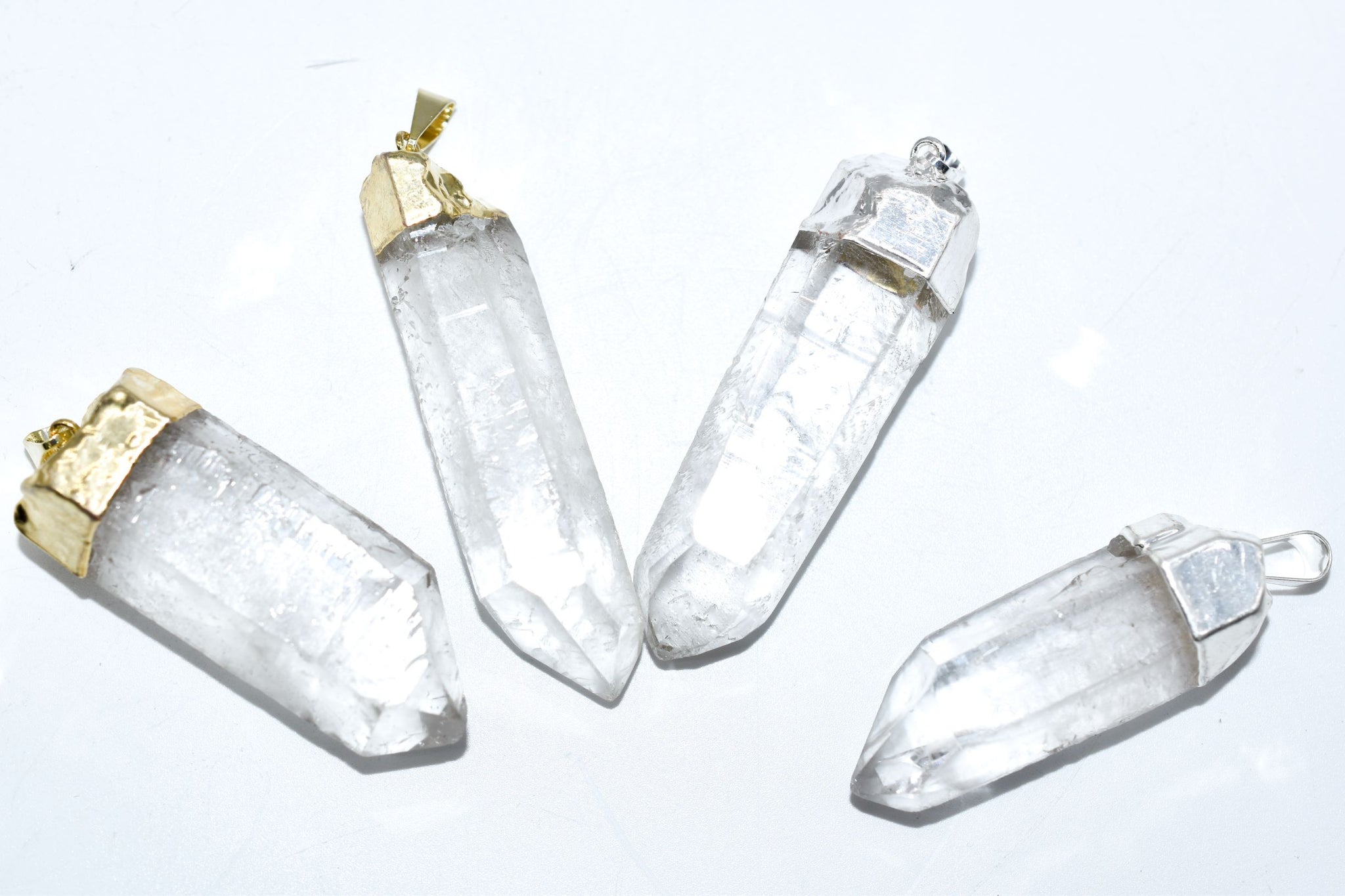 Single Crystal Point Pendant – Whyte Quartz