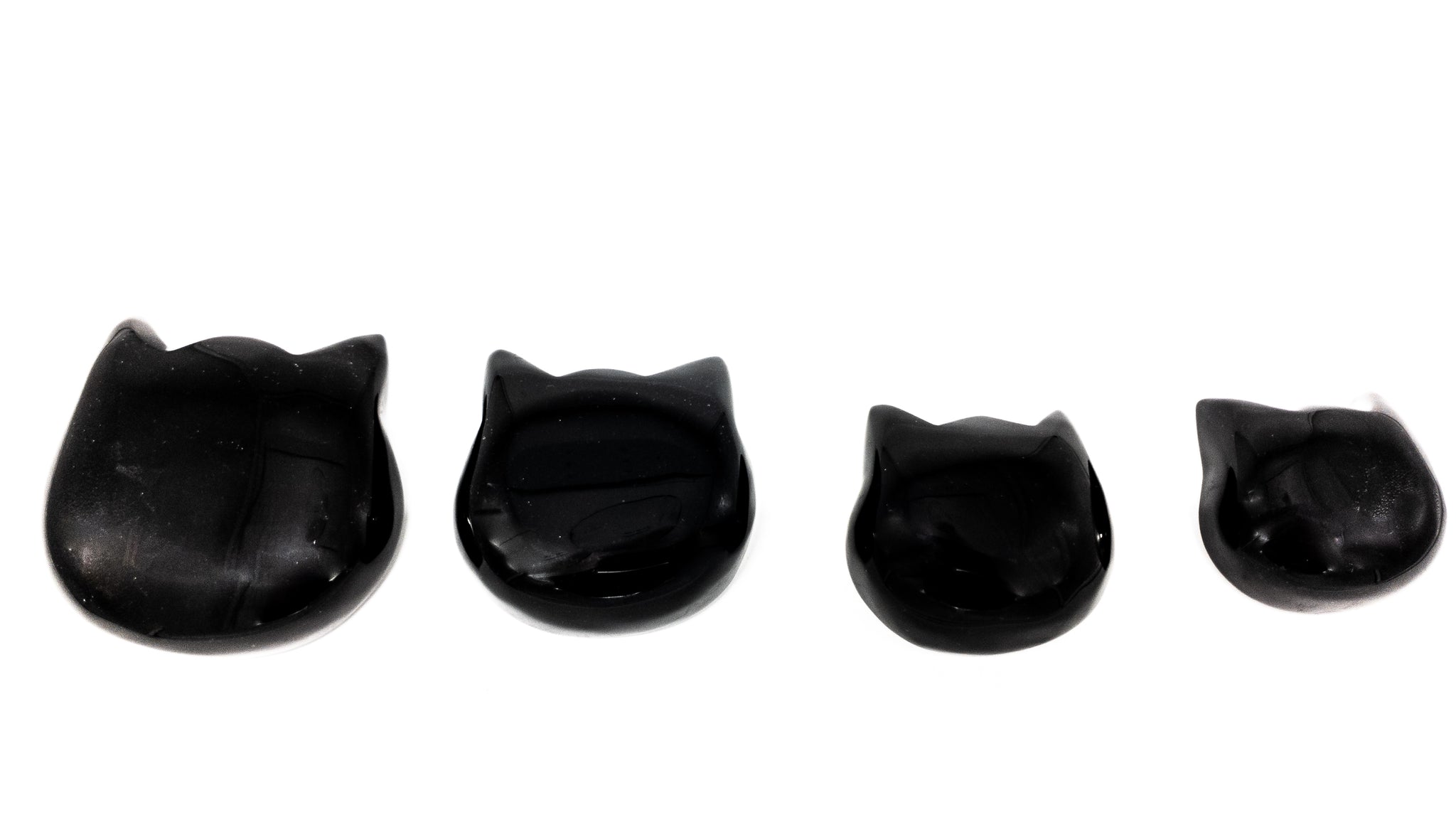Puffy Crystal Cat Heads – Whyte Quartz
