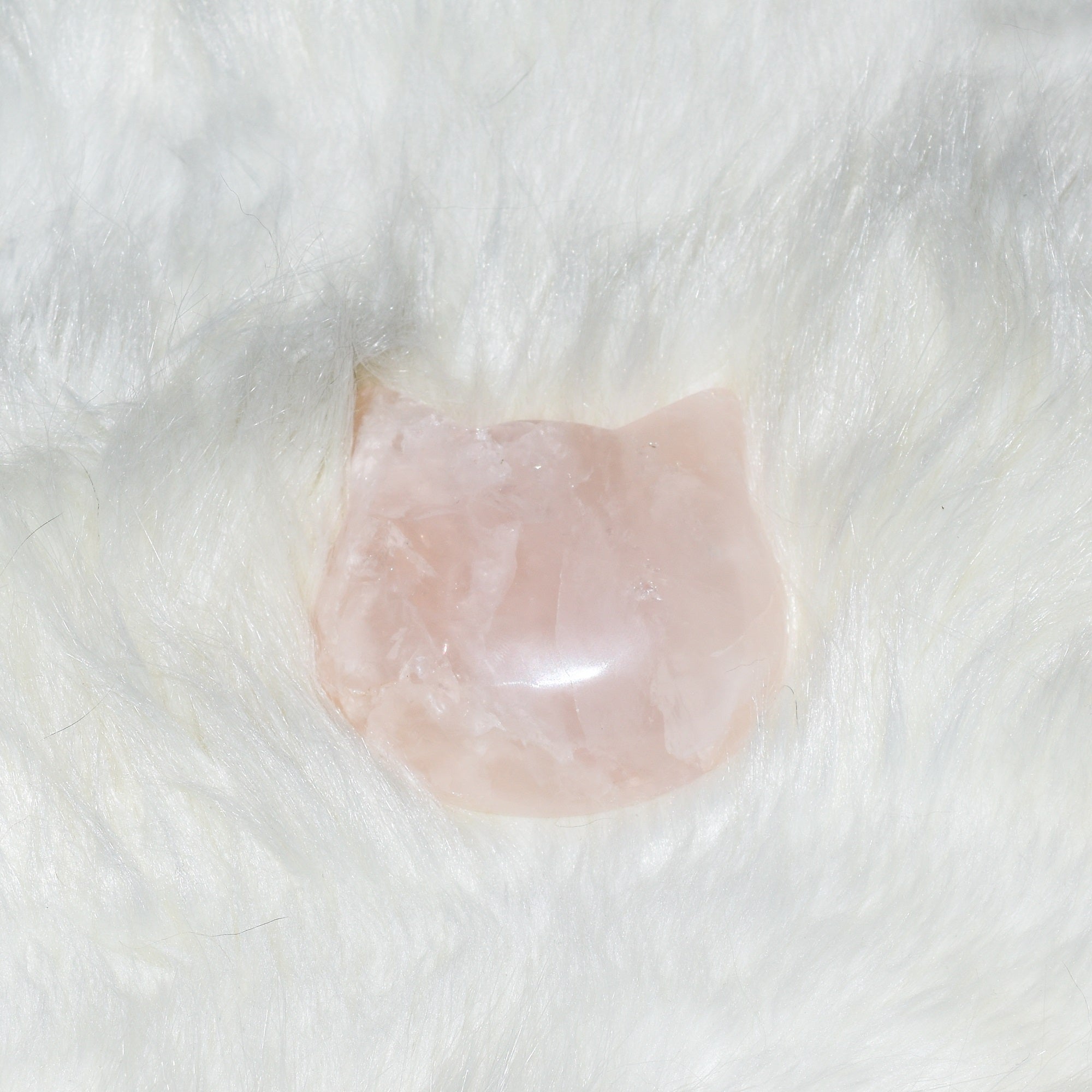 Puffy Crystal Cat Heads – Whyte Quartz